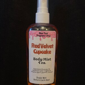 Strawberry Milkshake Body Mist Body Splash Body Spray - Etsy