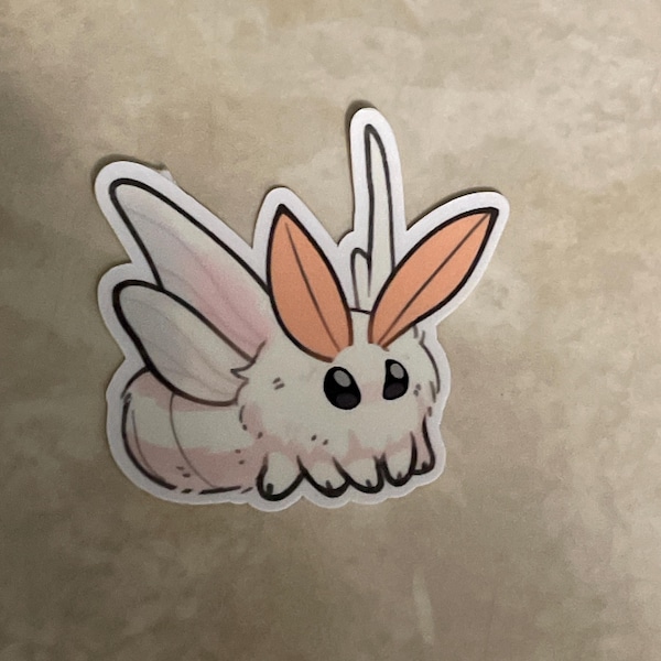 Domestic Silk Moth Stickers! (venezuelan Poodle Moth) - Etsy