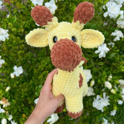 NO-SEW Crochet Pattern: Gigi the Giraffe - Etsy