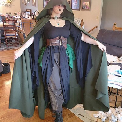 Blue Butterfly Cape Monarch Cloak Dance Wings Costume Short Small ...