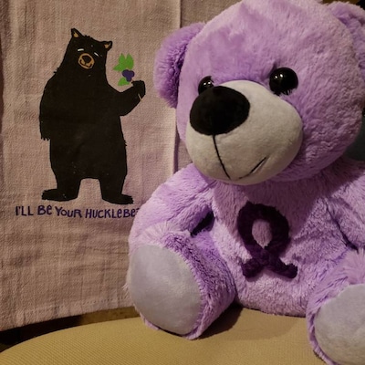 Chiari Malformation zipperhead Awareness 12 Bear Purple, Awareness ...