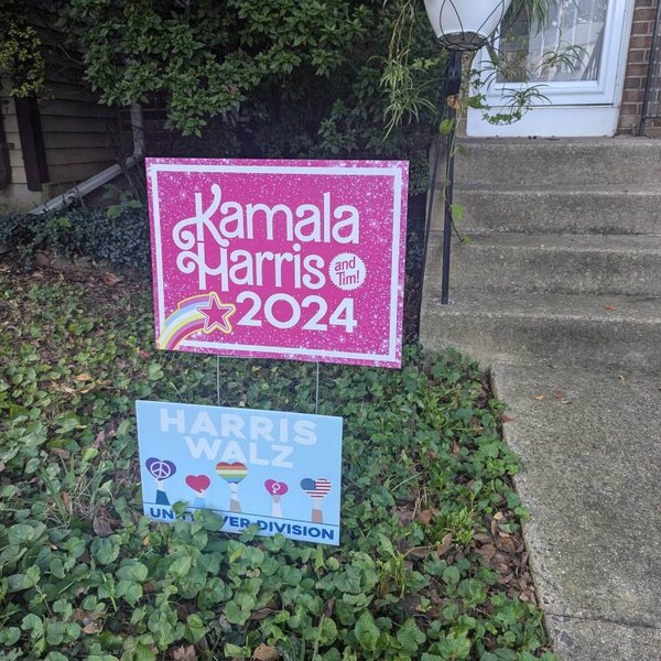 Kamala Harris and Tim Yard Sign Harris 2024 - Etsy