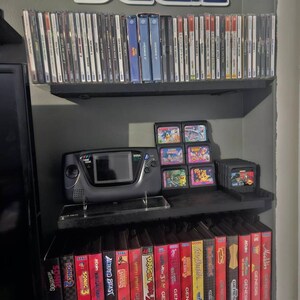 Console Game Cart Clip Stand Pack - Etsy