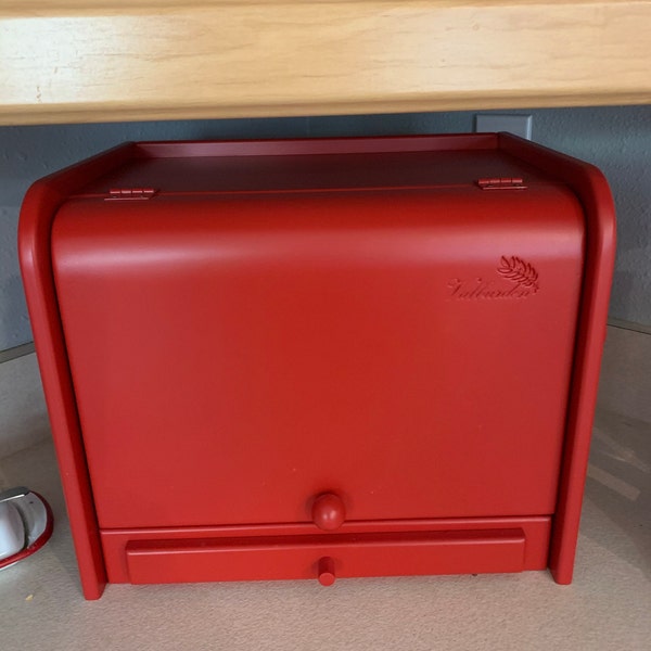 Functional Ash Wood Bread Box With Cutting Board and Magnetic Knife ...