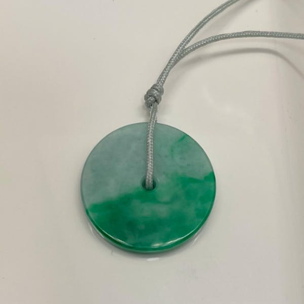 Jade Pendant, Green Jade Necklace, Jade Necklace, Green Gem Jewelry ...