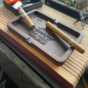 Personalized Wooden Catchall Tray, EDC Desk Organizer, Custom Valet ...