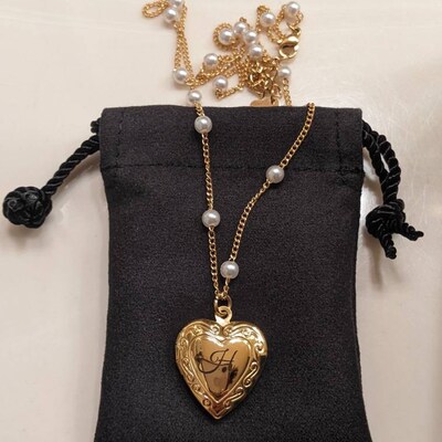 14k SOLID GOLD Initial Tag Charm, Custom Engraved Letter Pendant, Tiny ...