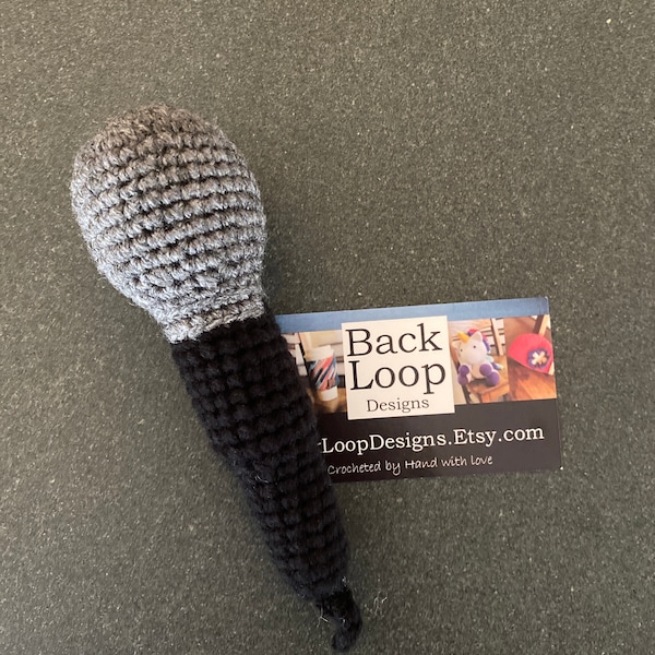 Microphone Rattle- Crochet Amigurumi Baby Toy - Etsy