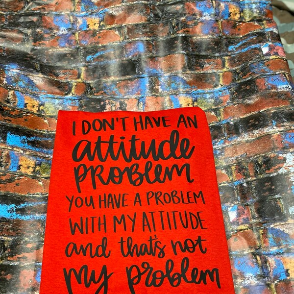 Attitude Problem Sarcastic SVG - Snarky Humor Cut File - Etsy