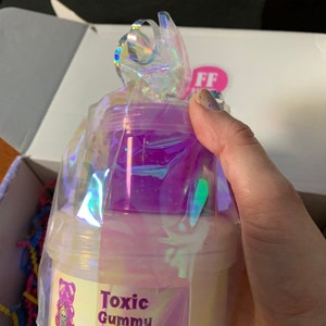 North Sea Slime, Inspired by North Sea Tok Trend, Coated Clear Slime ...