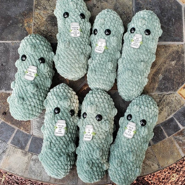 Emotional Support Pickle || Crochet Pattern by Lilylou Creations ...