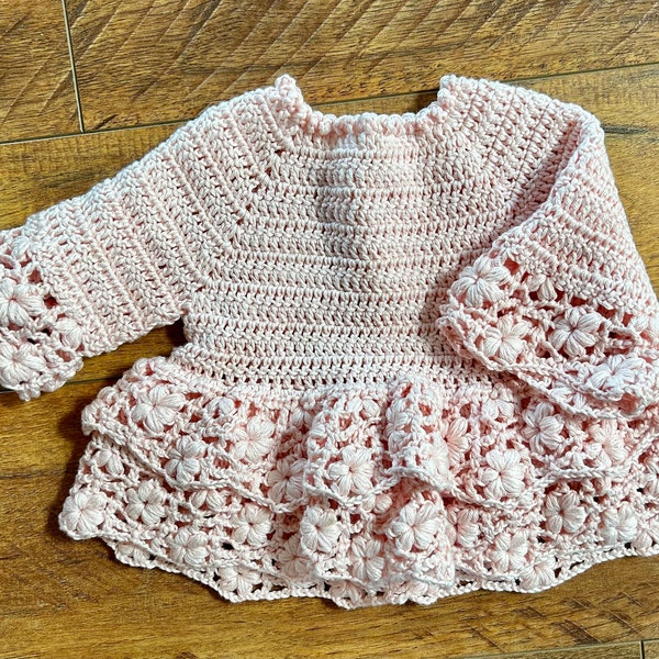 Crochet Pattern Baby or Girls Top - Newborn to 10 Years - Etsy