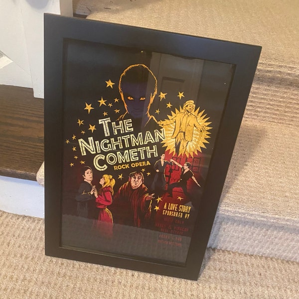 The Nightman Cometh Poster Print - Etsy