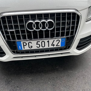 Netherlands Euro European Dutch License Plate Number Plate Embossed ...