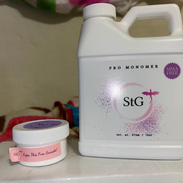 Stg Professional Acrylic System Sculpting Liquid Monomer 16oz - Etsy