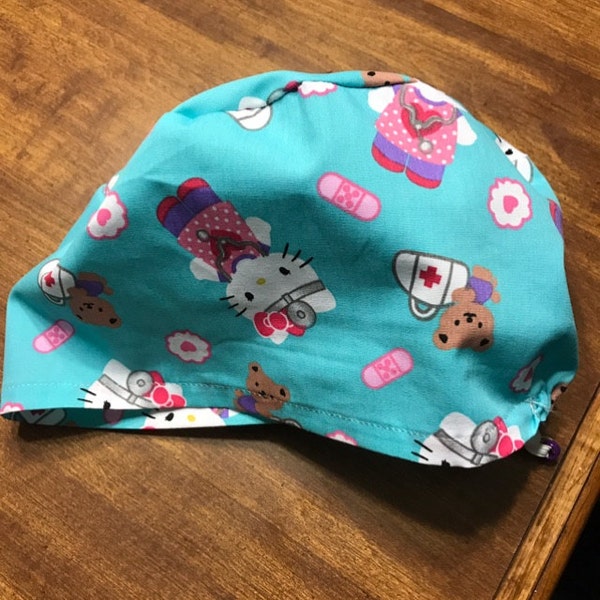 Rae Tech Pull on Pixie Scrub Hat Sewing Pattern© - Etsy