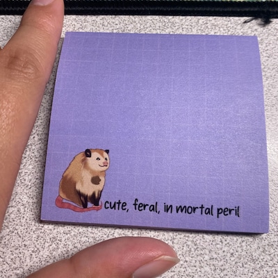 Big Sad Notepad Mental Health Rainbow Notepad, Depression Notes ...