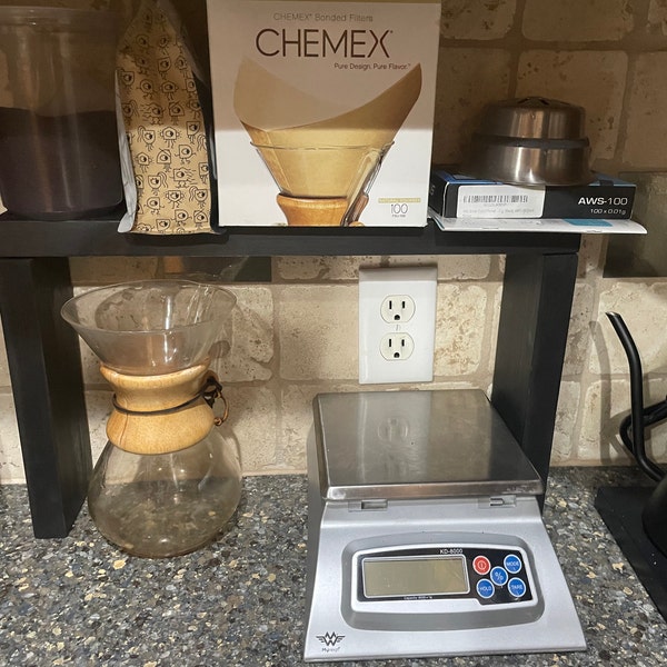 Over the Counter Shelf, Wood Countertop Organizer, Over the Sink Shelf ...