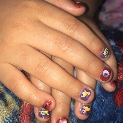 NEW Set of 5D Embossed Flower Nail Decals Nail Art Stickers - Etsy