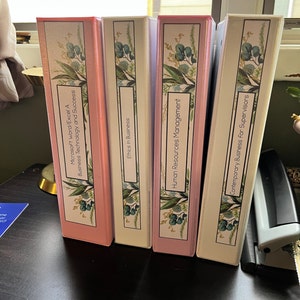 Eucalyptus and Gold Binder Covers Editable Botanical Classroom Decor - Etsy