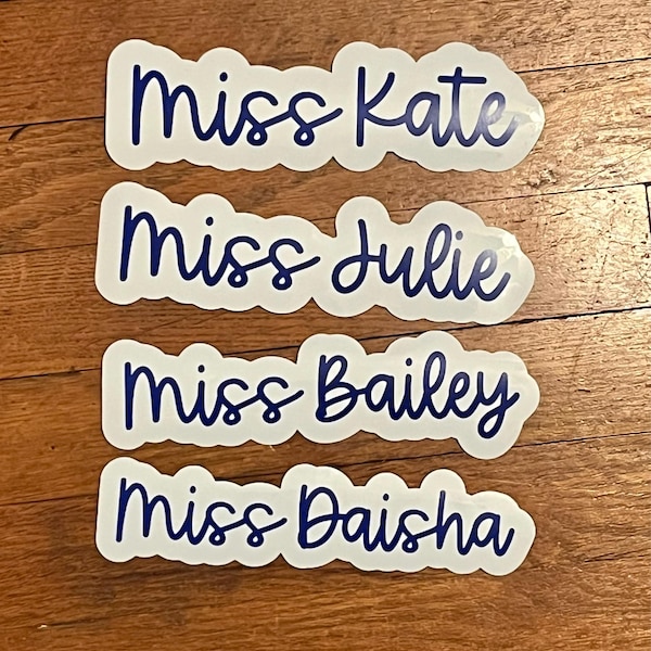 Binder Decals, School Subject Label, School Subject Decals, Class ...