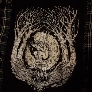 Wood Witch Backpatch | Etsy