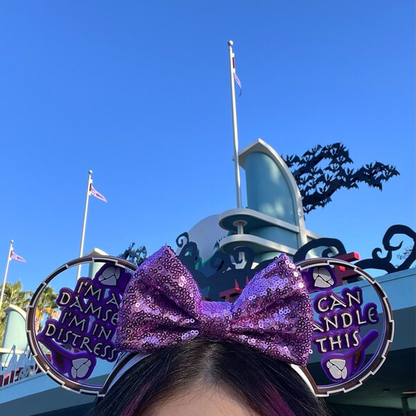 Damsel Mouse Ears | 3D Printed Ears | Megara | Damsel in Distress - Etsy