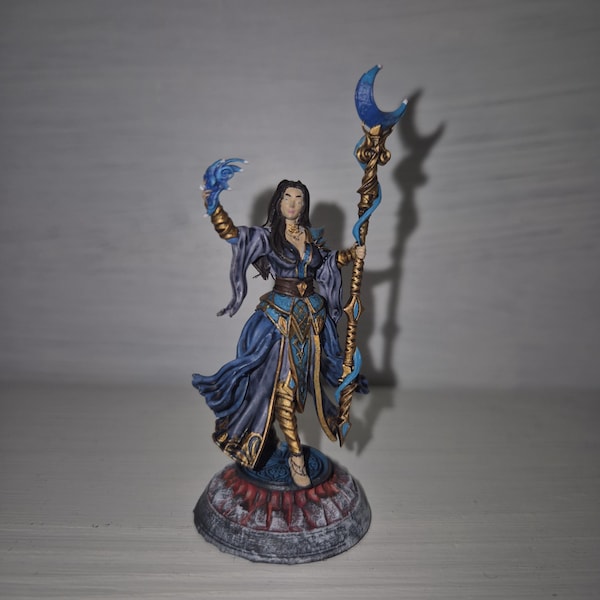 Human Barbarian Brawler Miniature Fighter Dungeons and Dragons Mini RPG ...