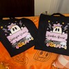 Pawsitively Spooky Tote Bag, Halloween Tote Bag, Spooky Cats Totes ...