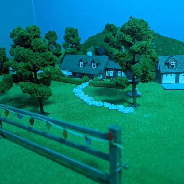 Larry's Lodge - HO (1/87) Scale 1970's Style Mobile Home - Etsy