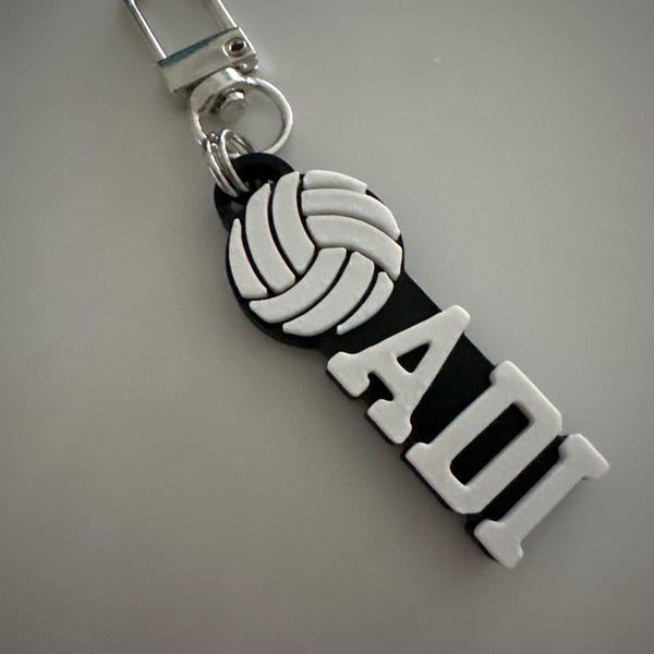 40% OFF BULK Volleyball Personalized Keychain Custom Volleyball Bag Tag ...