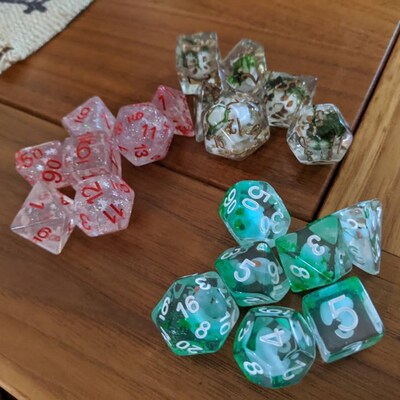 HEADHUNTER Dnd Dice Set for Dungeons and Dragons Ttrpg, SKULL Dice ...