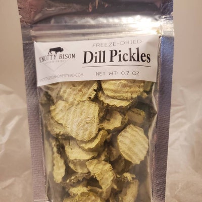 THE ORIGINAL Freeze Dried Dill Pickles Freeze Dry Pickles Dried Dill ...