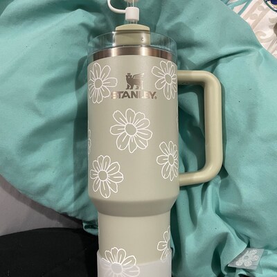 Stanley Stickers Flowers Decals Sheets Stanley Accessories - Etsy