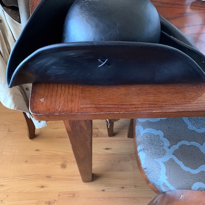 Pirate Leather Hat, Triangle Hat, Black Pirate Hat, - Etsy