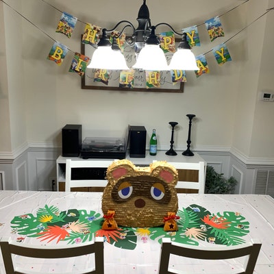 Animal Crossing Tom Nook Character Handmade Pinata Medium 18 Birthday ...