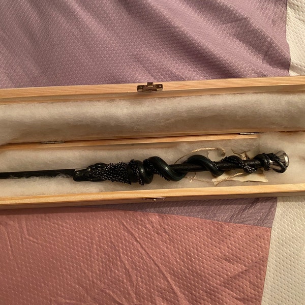 Alex Russo Wand With Real Gems and Fluorite Stone - Etsy