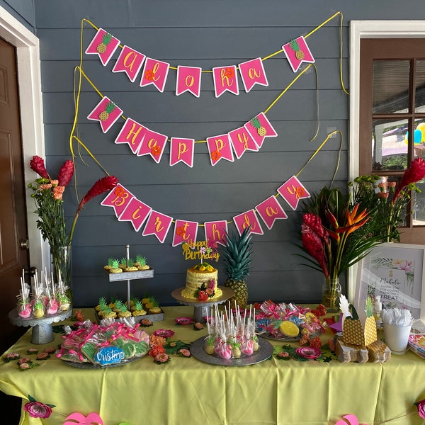 12 Cake Pops, Pineapples and Flamingos, Individually Wrapped, Summer ...