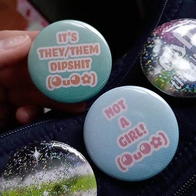 Painted Cryptid Buttons 2 or 4 Button Set - Etsy