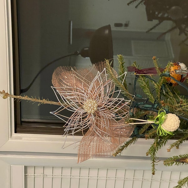 Tree Topper for Christmas Tree Inside or Out Snowflake Tree Topper ...