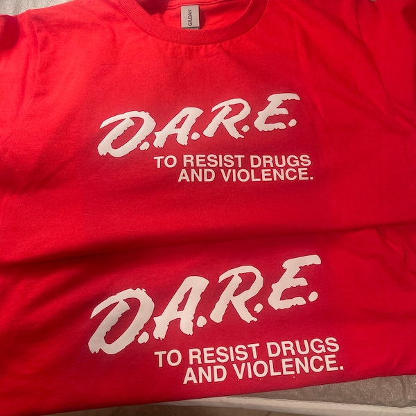 DARE Resist Drugs & Violence SVG + PNG Graphic - D.A.R.E Program Vector ...