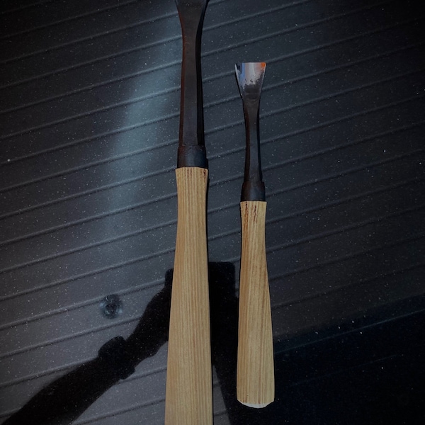Kuksa Gouge, Small Bowl Gouge, Woodcarving Gouge, Handforged. - Etsy