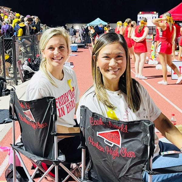 Cheerleading Camp Chair, Cheer Mom Chair, Sports Chair, Lawn Chair ...