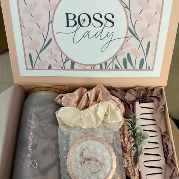 Boss's Day Gift Like a Boss Spa Set for Her, Boss Appreciation ...