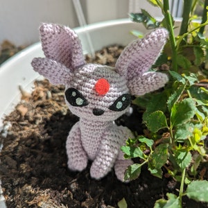 Crochet PDF Umbreon Pattern/pdf Dark Kitty Pattern/written and - Etsy