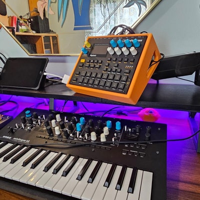 Moog 3 Tier Rack Stand for Semi-modulars mother 32, DFAM, Subharmonicon ...