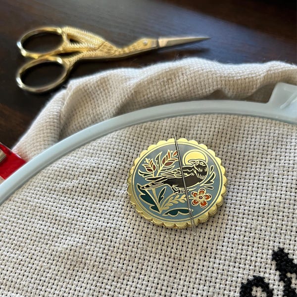 Crow Distelfink Hex Sign, Metal Wall Art, Pennsylvania Folkart Design ...