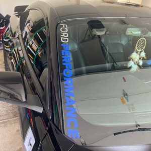 Ford Performance Sticker Decal Fits F-150 Raptor Mustang - Etsy