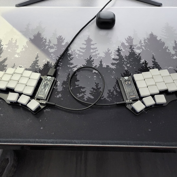 Pre-soldered Cantor 42 Keys Diodeless Choc / Chocolate Low Profile ...