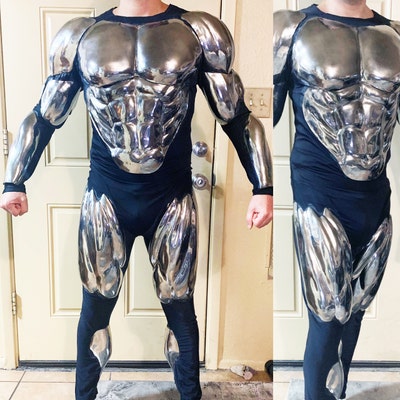 Muscle Suit Chrome Cosplay - Etsy